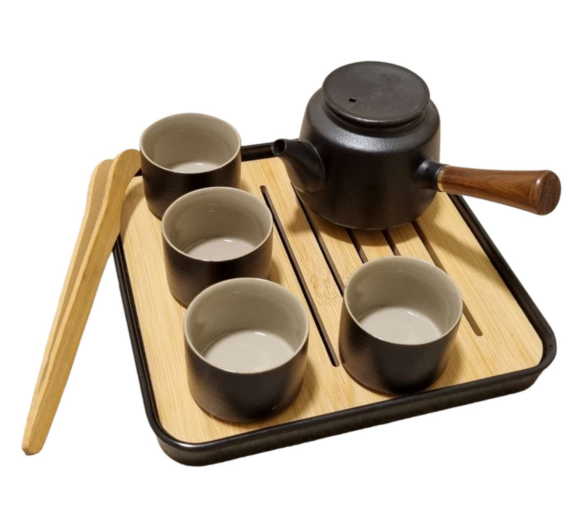 Luxury Teapot Set - Glass with Bamboo | Impress Your Guests– Teas.com.au